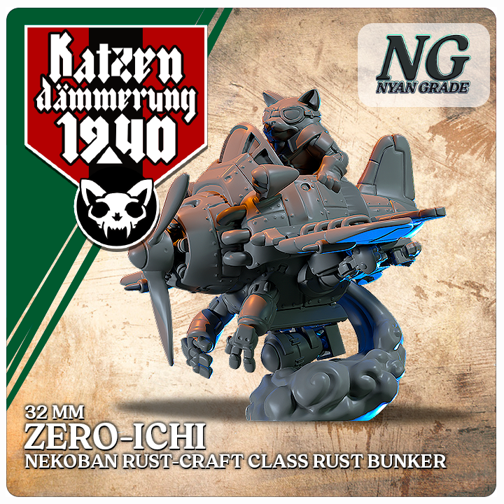 3D Printable Zero-Ichi Rust-Craft class by Marchen Atelier